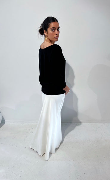 Talitha Top Black Crepe – Smith & Western