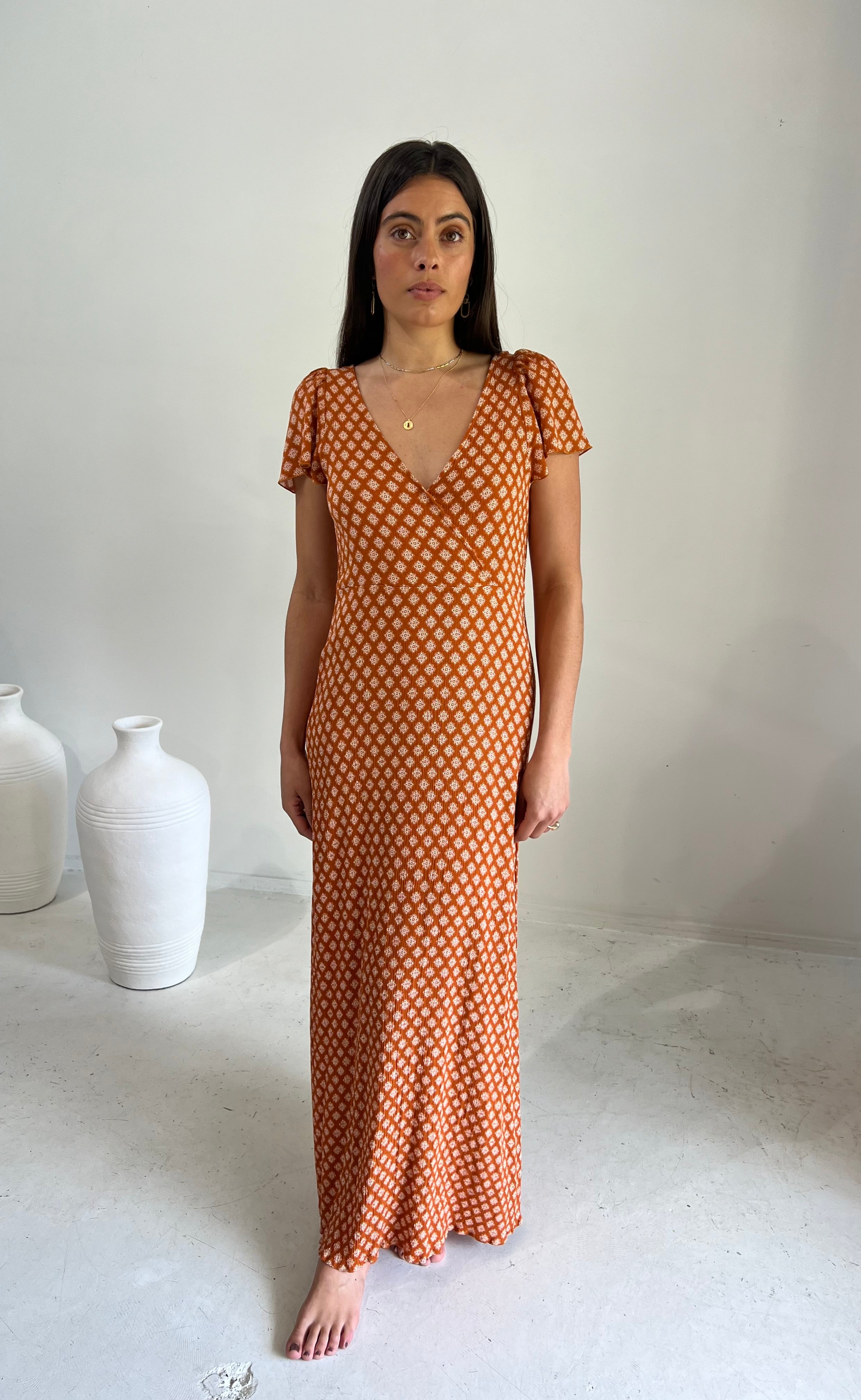 Ava Maxi Dress Moroccan Spice – Smith & Western